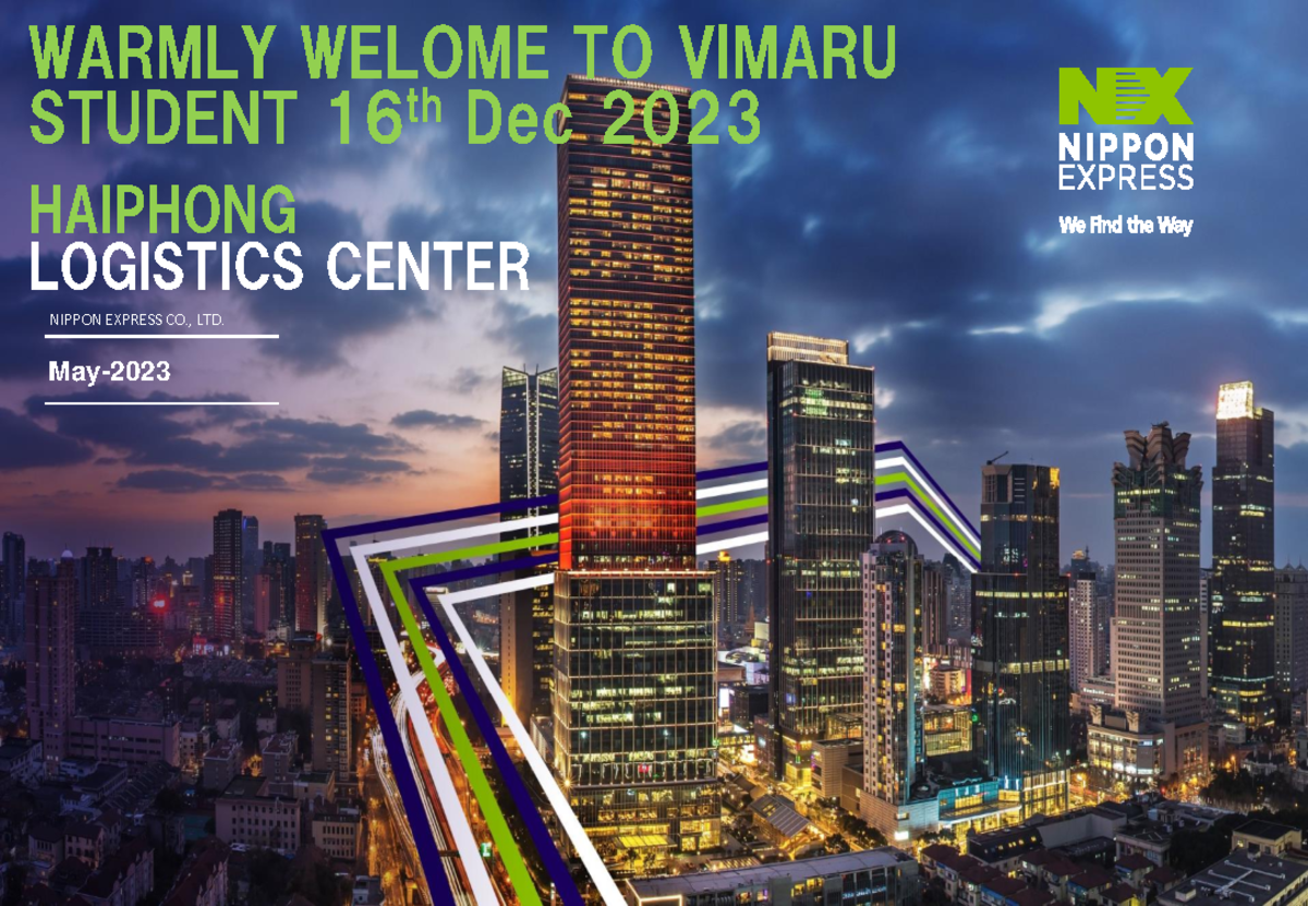 Dinh Vu Warehouse Profile Overview - Logistics Center Specifications ...