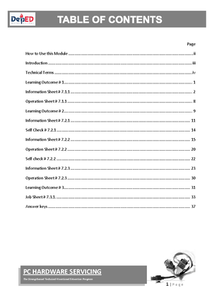 MAINTAINING COMPUTER AND NETWORK SYSTEMS - MODULE 4: MAINTAINING COMPUTER AND NETWORK SYSTEMS ...