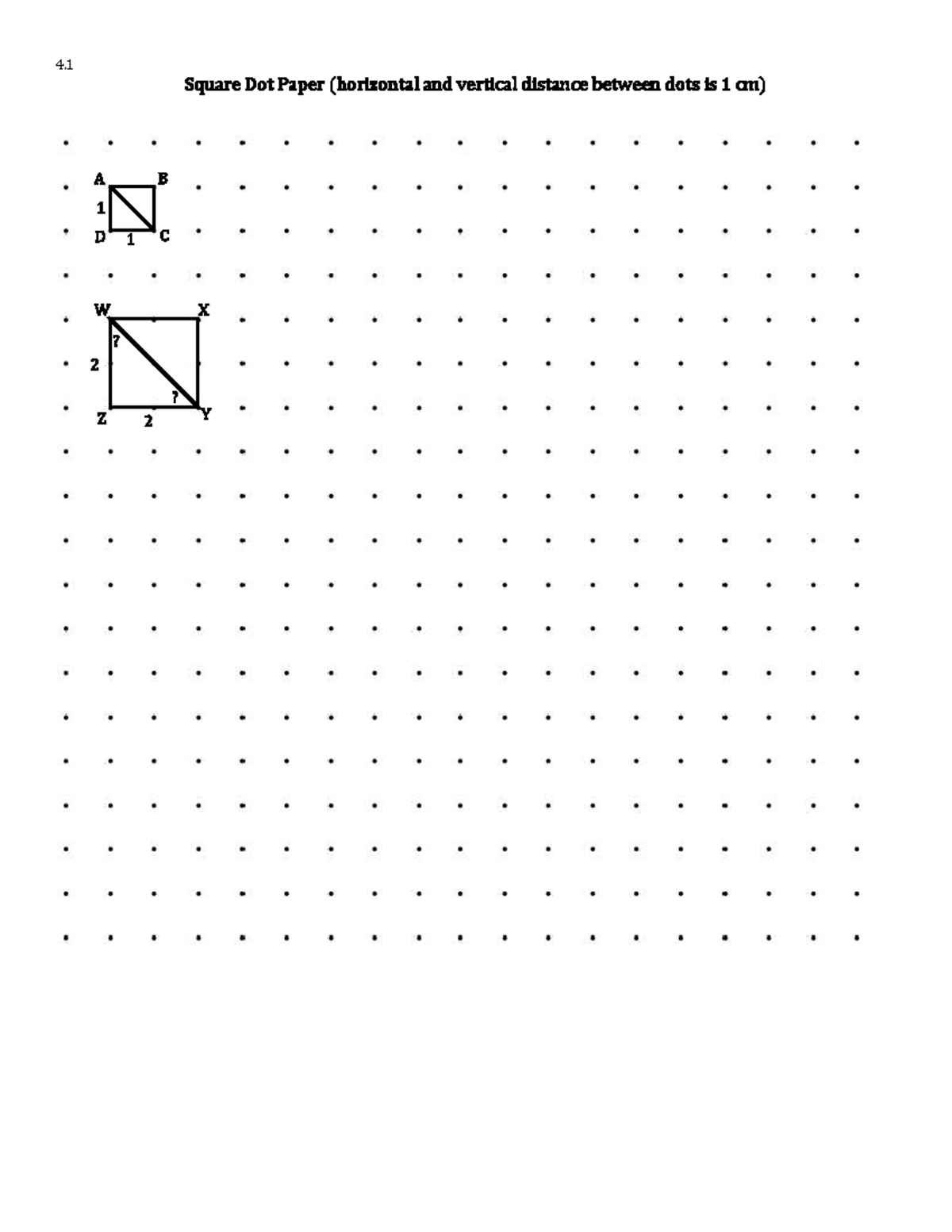 Mathematics Notes: Right Triangles & Pythagorean Theorem (MATH 4.1 ...