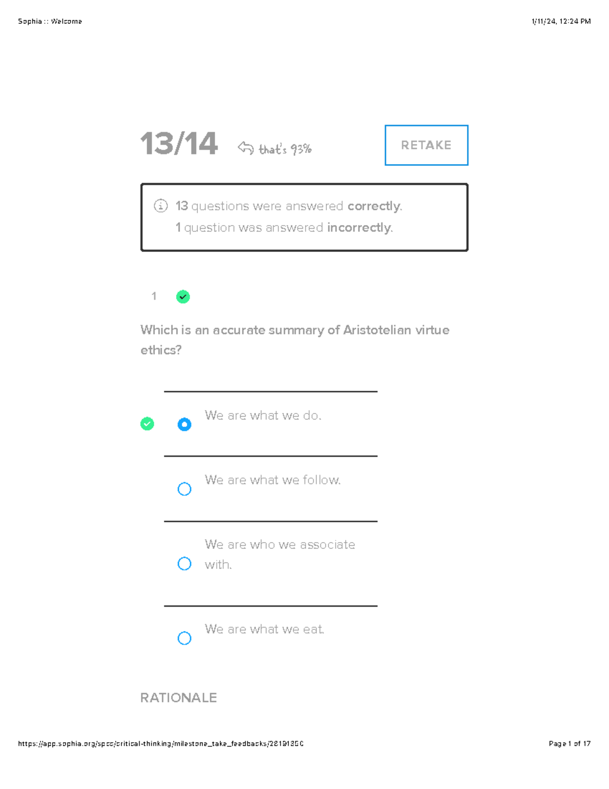Unit 4 Critical Thinking: Essential Concepts and Practice Questions ...