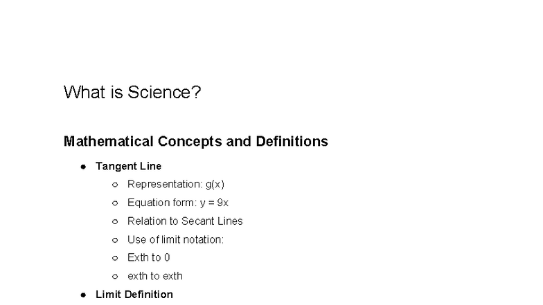 Understanding the Nature of Science: Concepts & Applications (COMG 102 ...