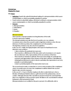 Criminal Law - Chapter 8 - Necessity and Impossibility - Explain the ...