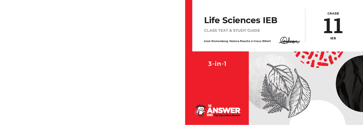 Gr 11 Life Sciences IEB Study Guide: Key Concepts & Modules Overview ...