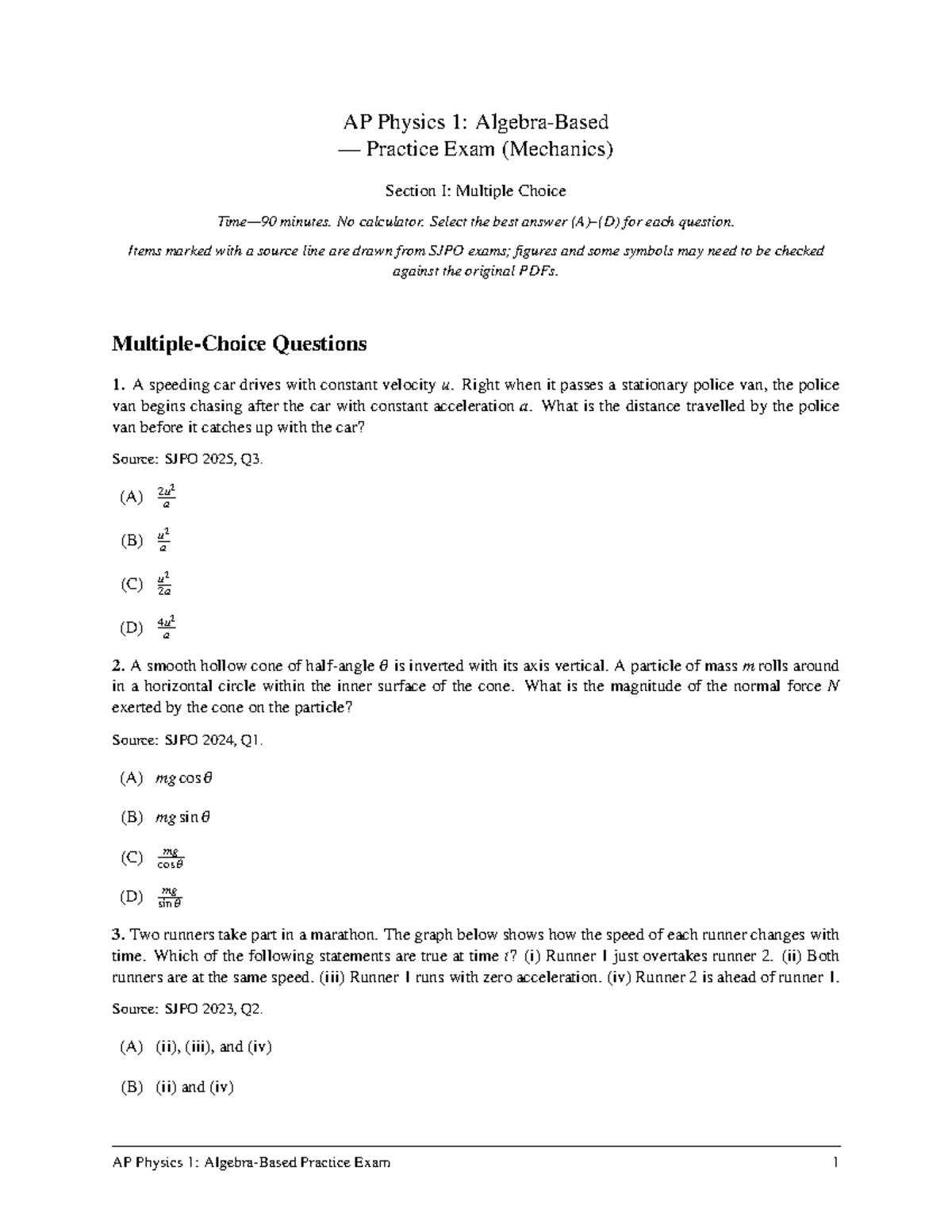 AP Biology: Unit 8 Ecology Test Booklet - Studocu