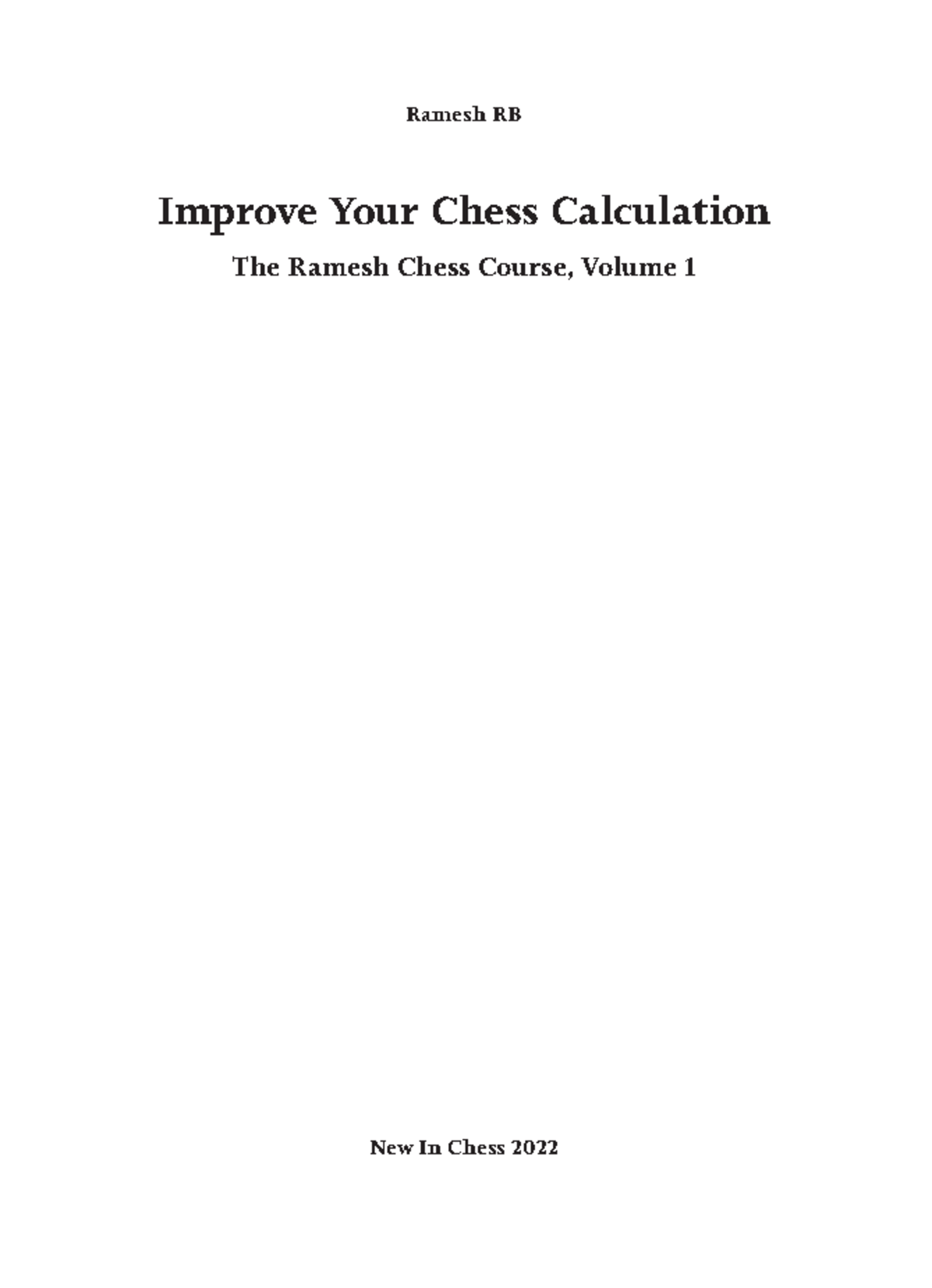 9138 - Ggjcbsnsbsvskz x - Ramesh RB Improve Your Chess Calculation The ...