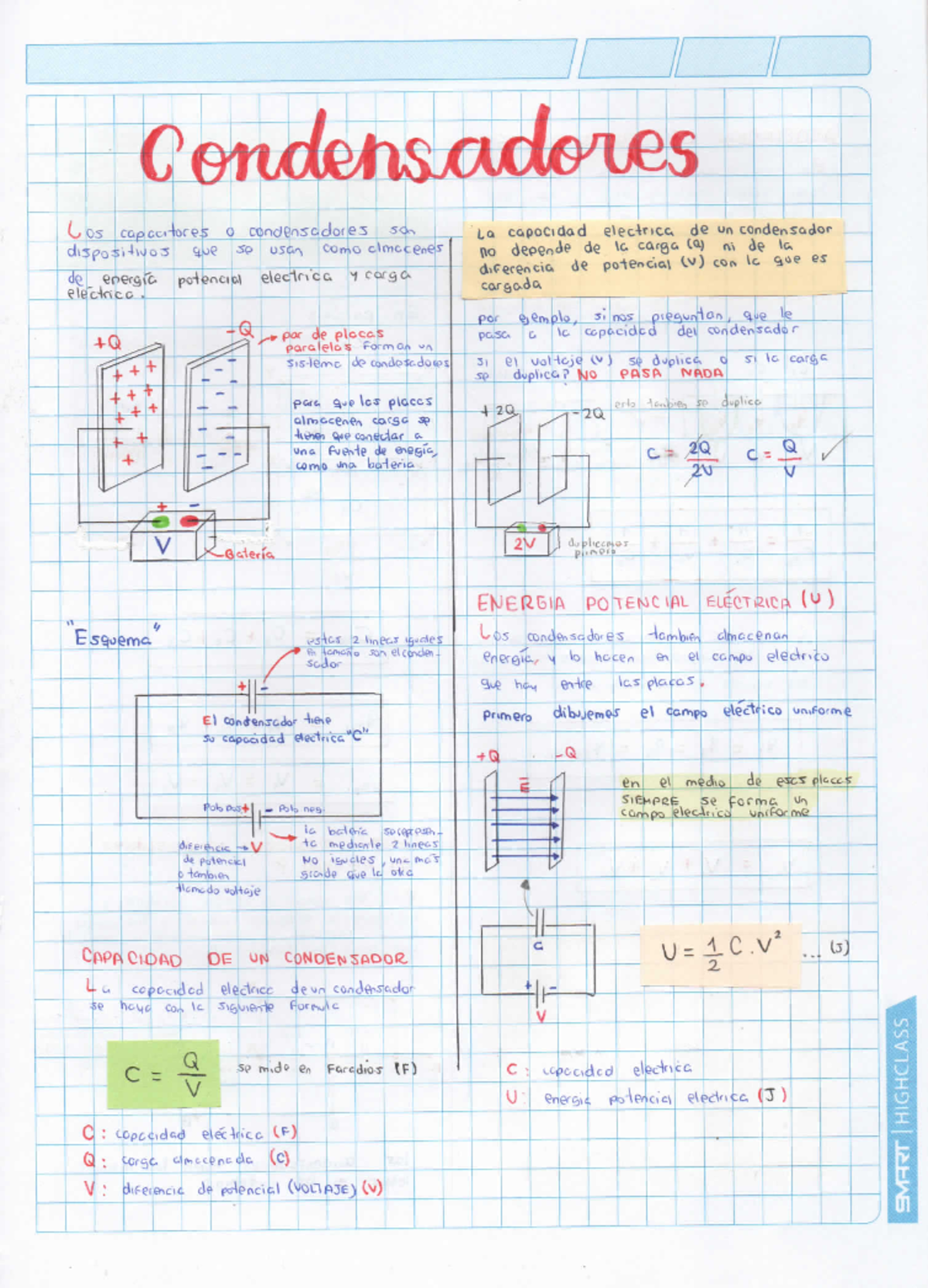 10. Condensadores - Sksksi - Condensadores Los capacitores o ...