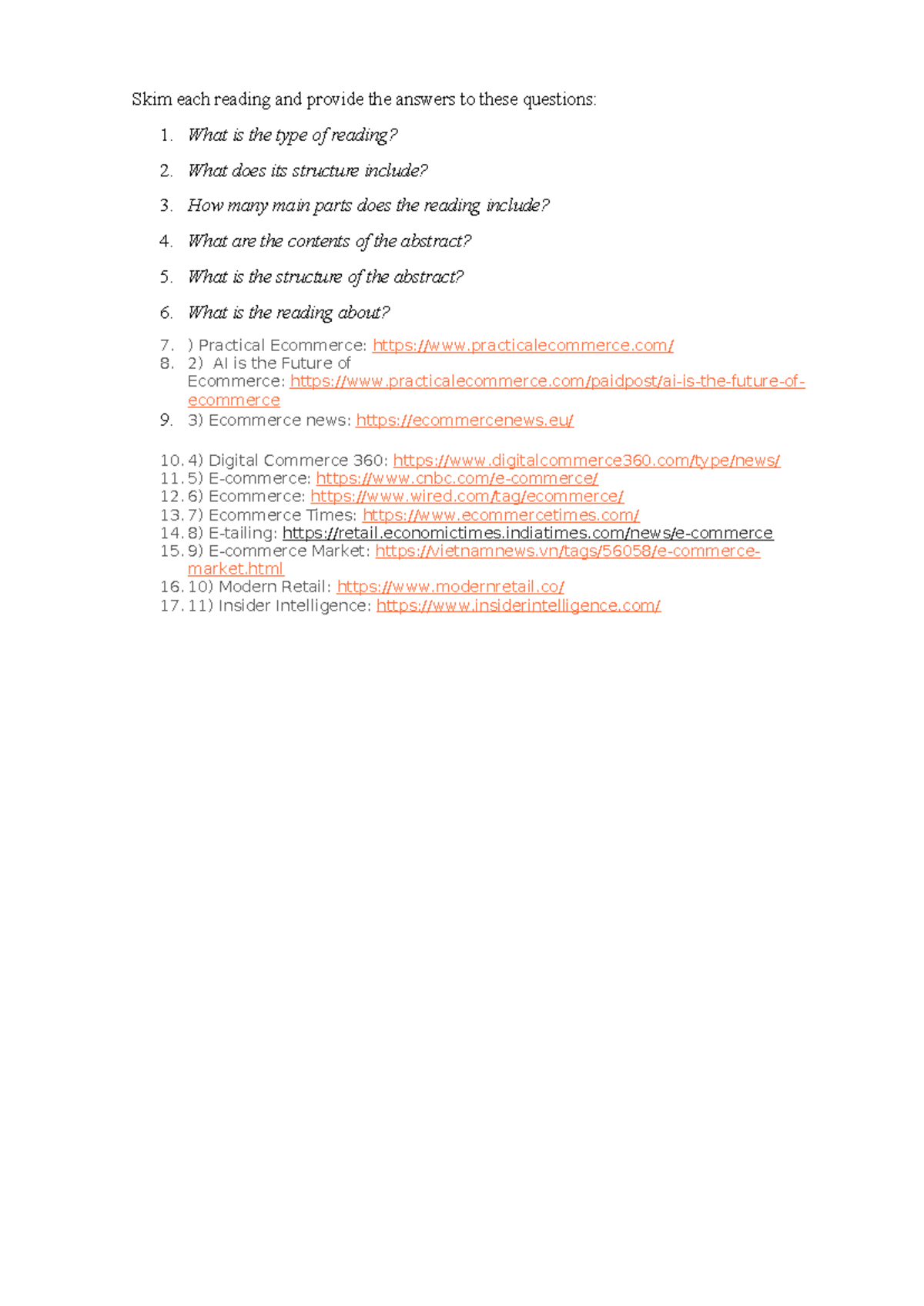 Ctd - sdsdsd - Skim each reading and provide the answers to these ...