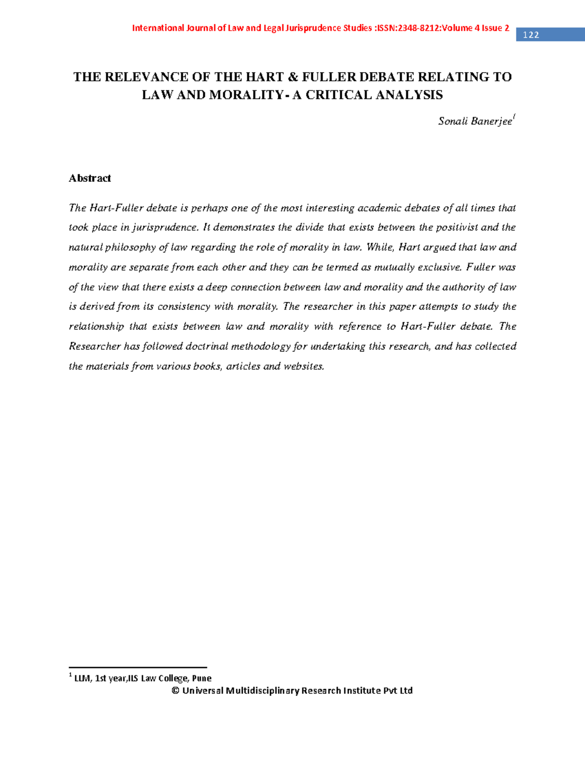 HART-Fuller Debate: Analyzing Law and Morality in Jurisprudence - Studocu
