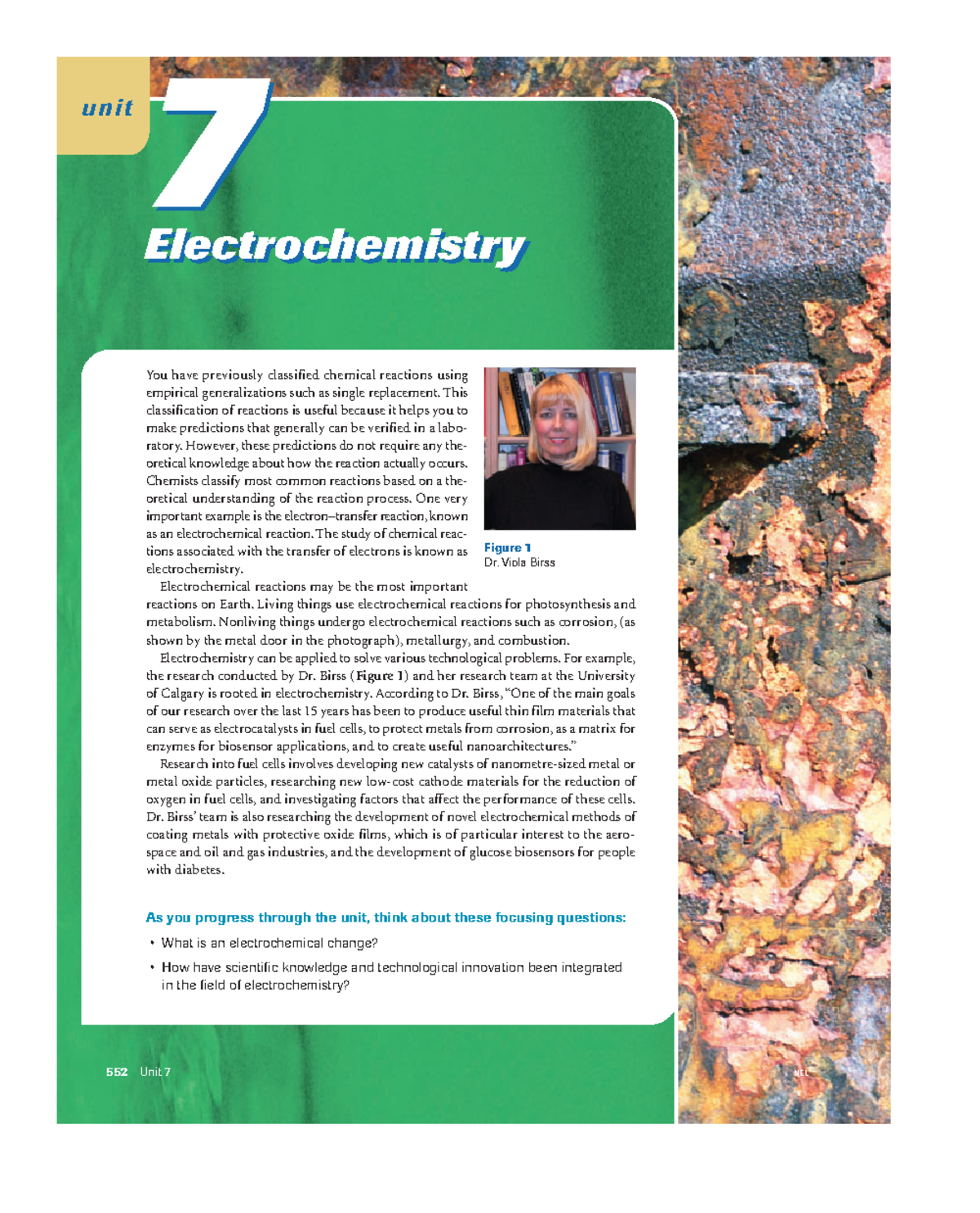 Unit 7 Ch 13 CHEM30: Electrochemistry and Redox Reactions Notes - Studocu