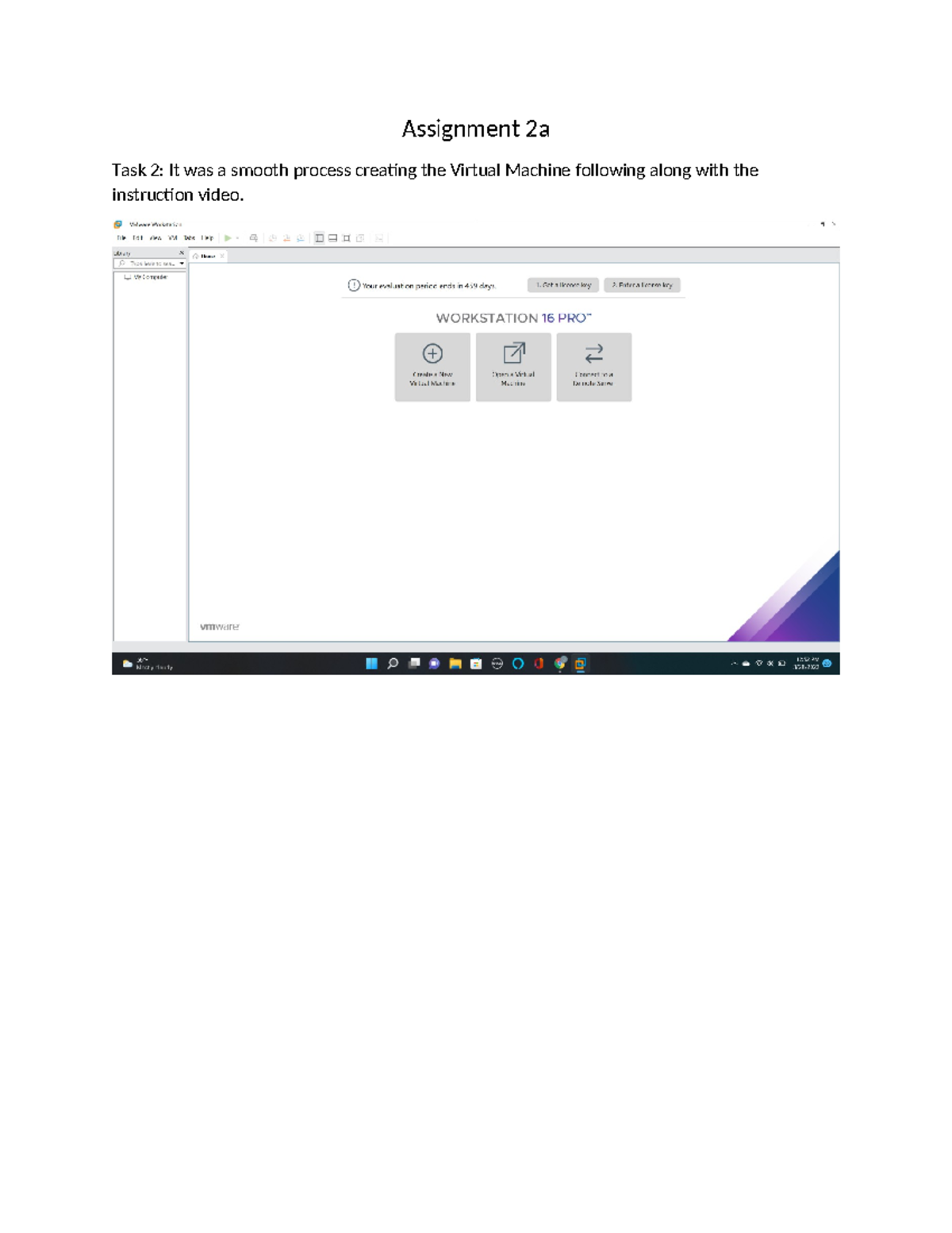 IFT 103 Assignment 2a - SER 450 - Assignment 2a Task 2: It was a smooth ...