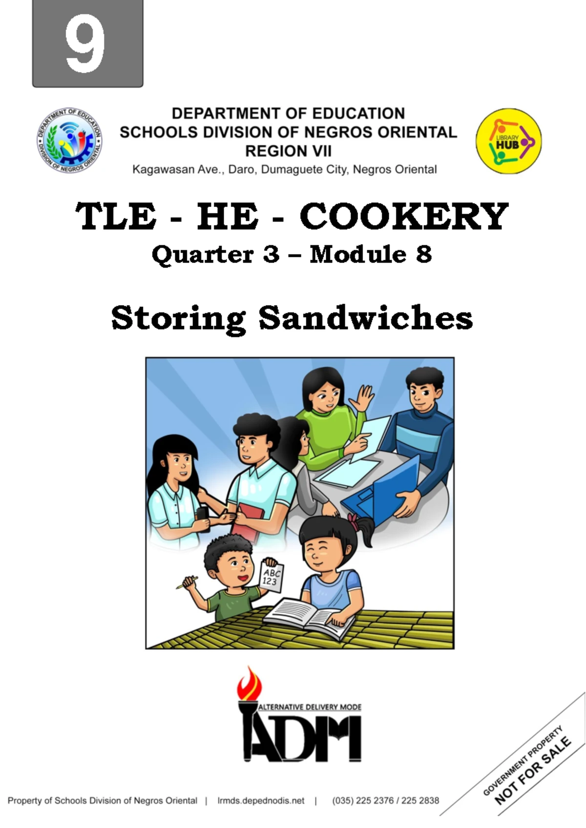 Cookery-9-DLL- Third- Quarter - GRADES 1 to 12 DAILY LESSON LOG School ...
