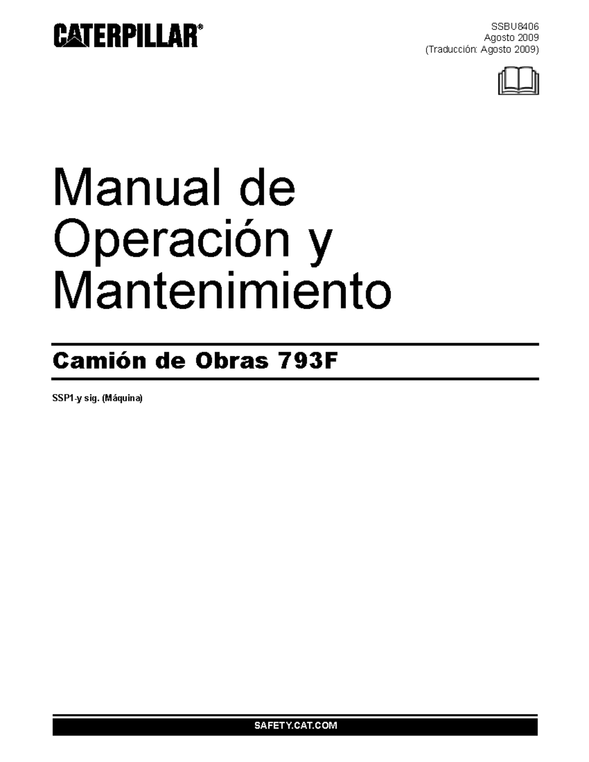 Manual de Operación y Mantenimiento del Camión 793F - SSP1 - Studocu