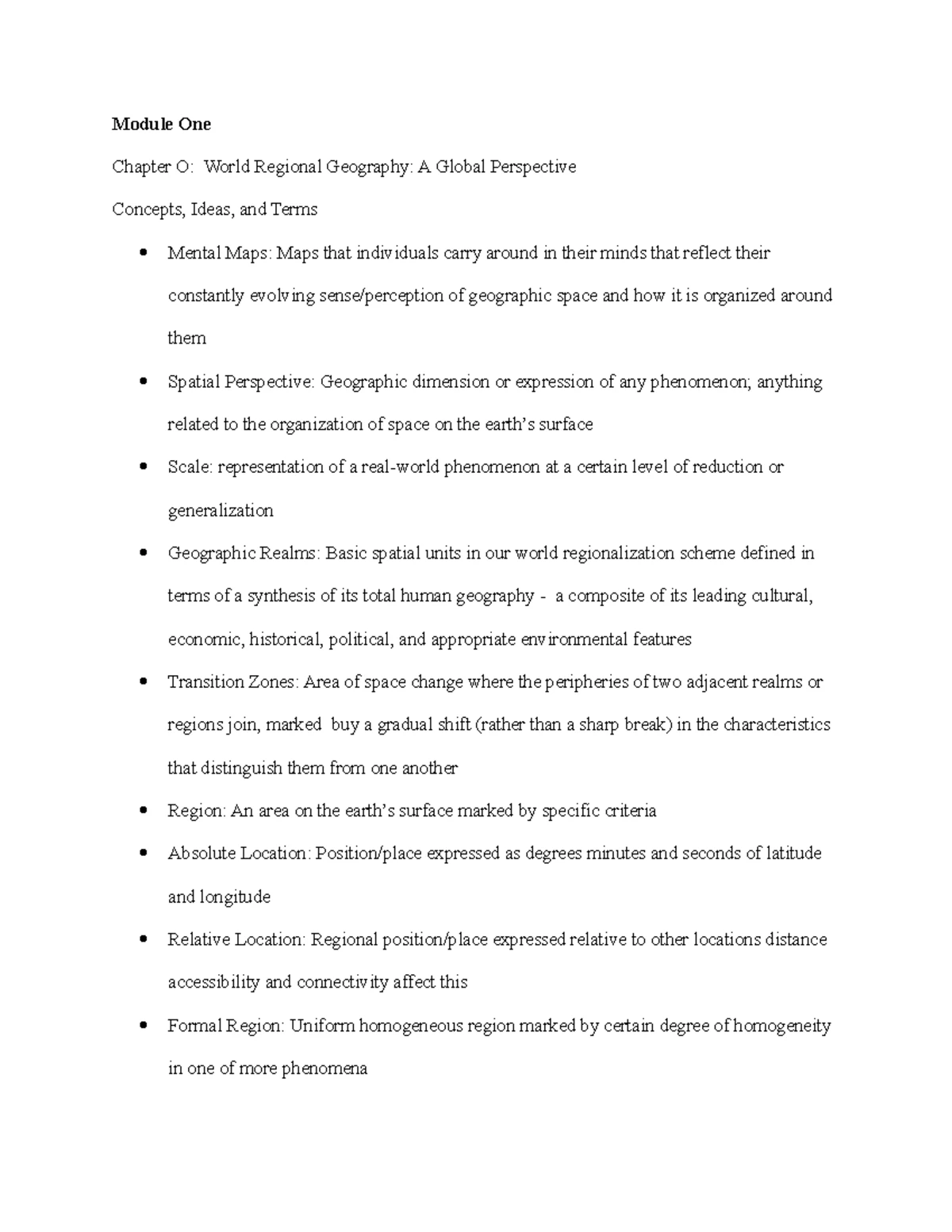 GEO 200 2 - Lecture notes module 2 - GEO 200 2 - Lecture notes module 2 ...