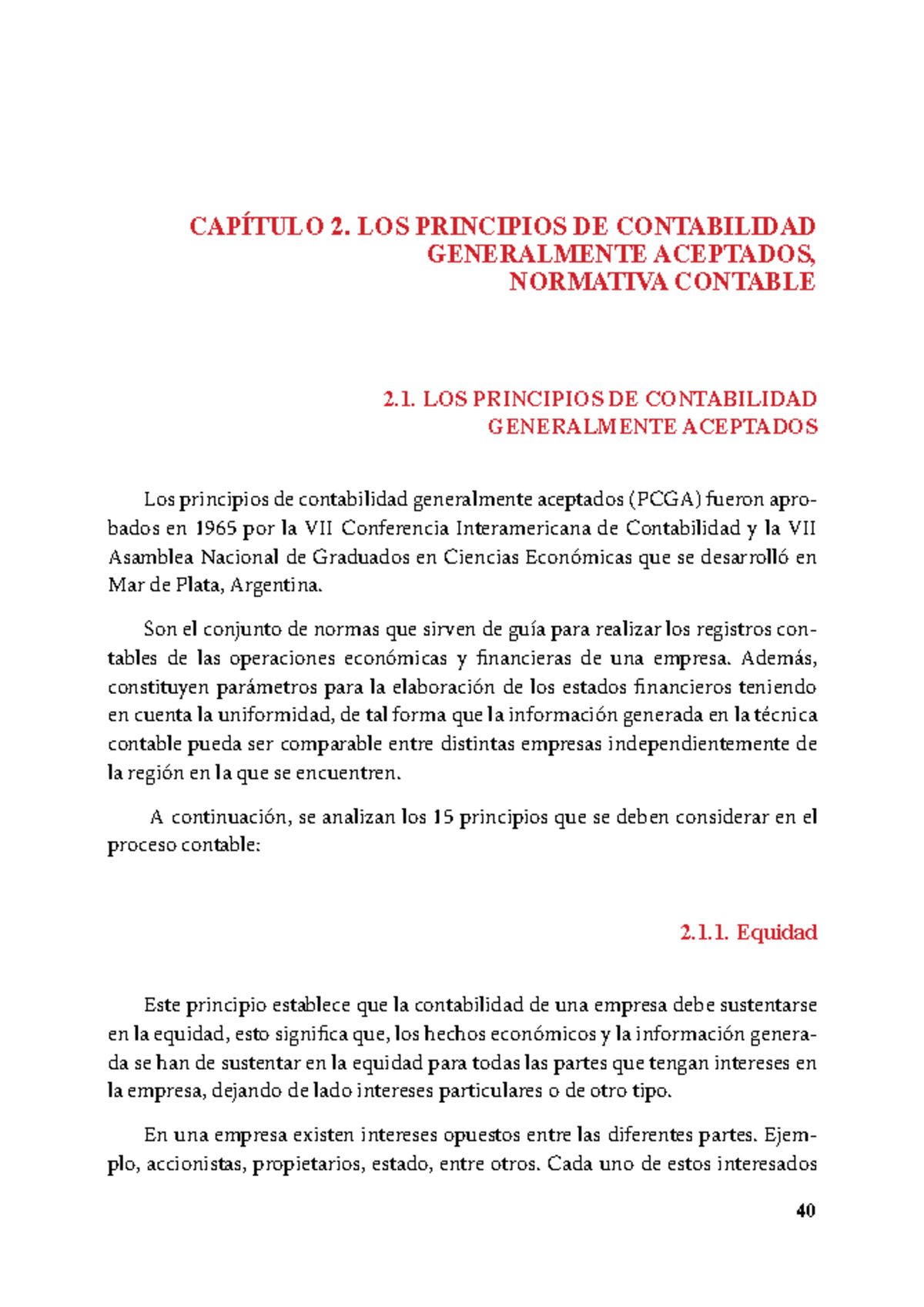 PCGA - Principios Generales de Contabilidad - Análisis y Ejemplos - Studocu