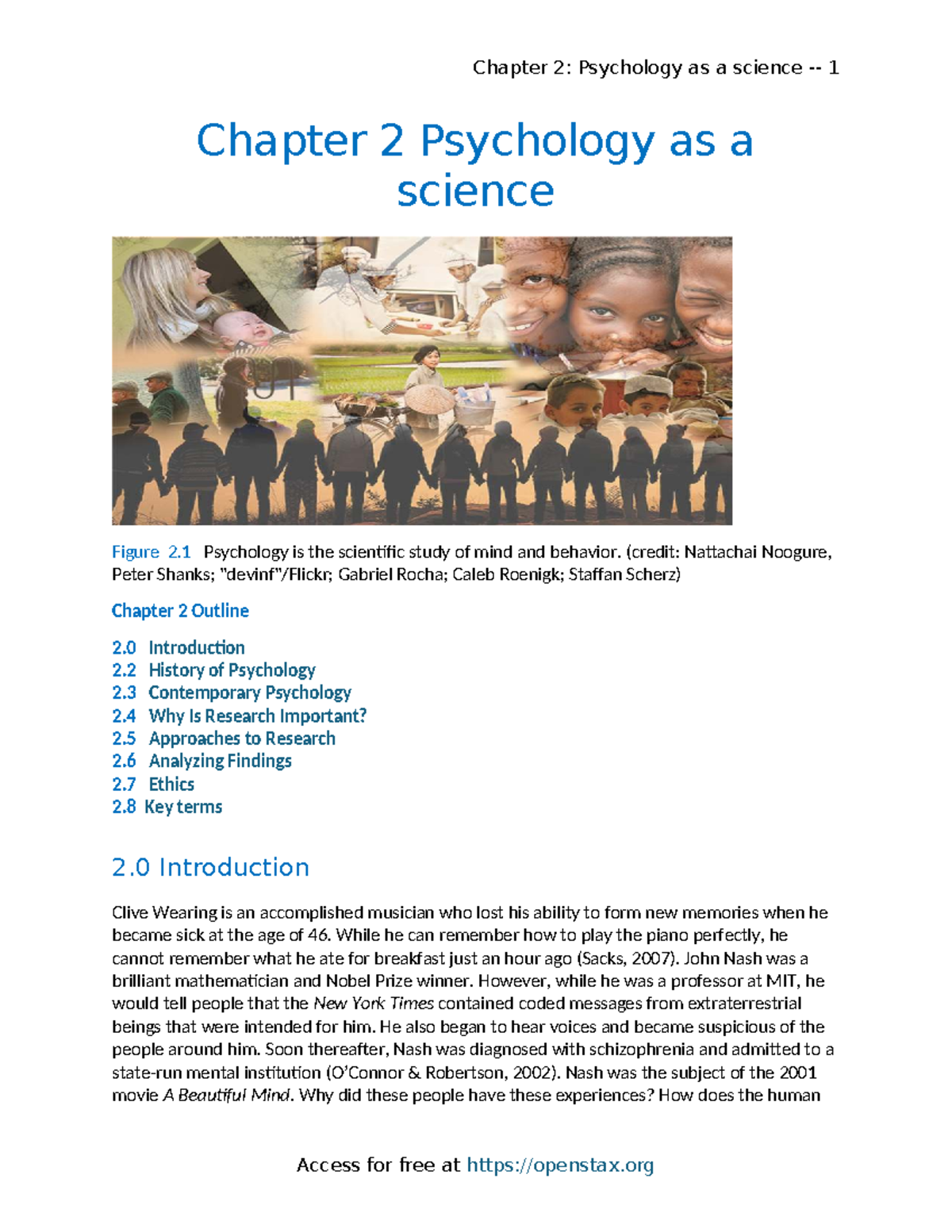Chapter 2: Psychology as a Science - Study on Retrieval Theory - Studocu