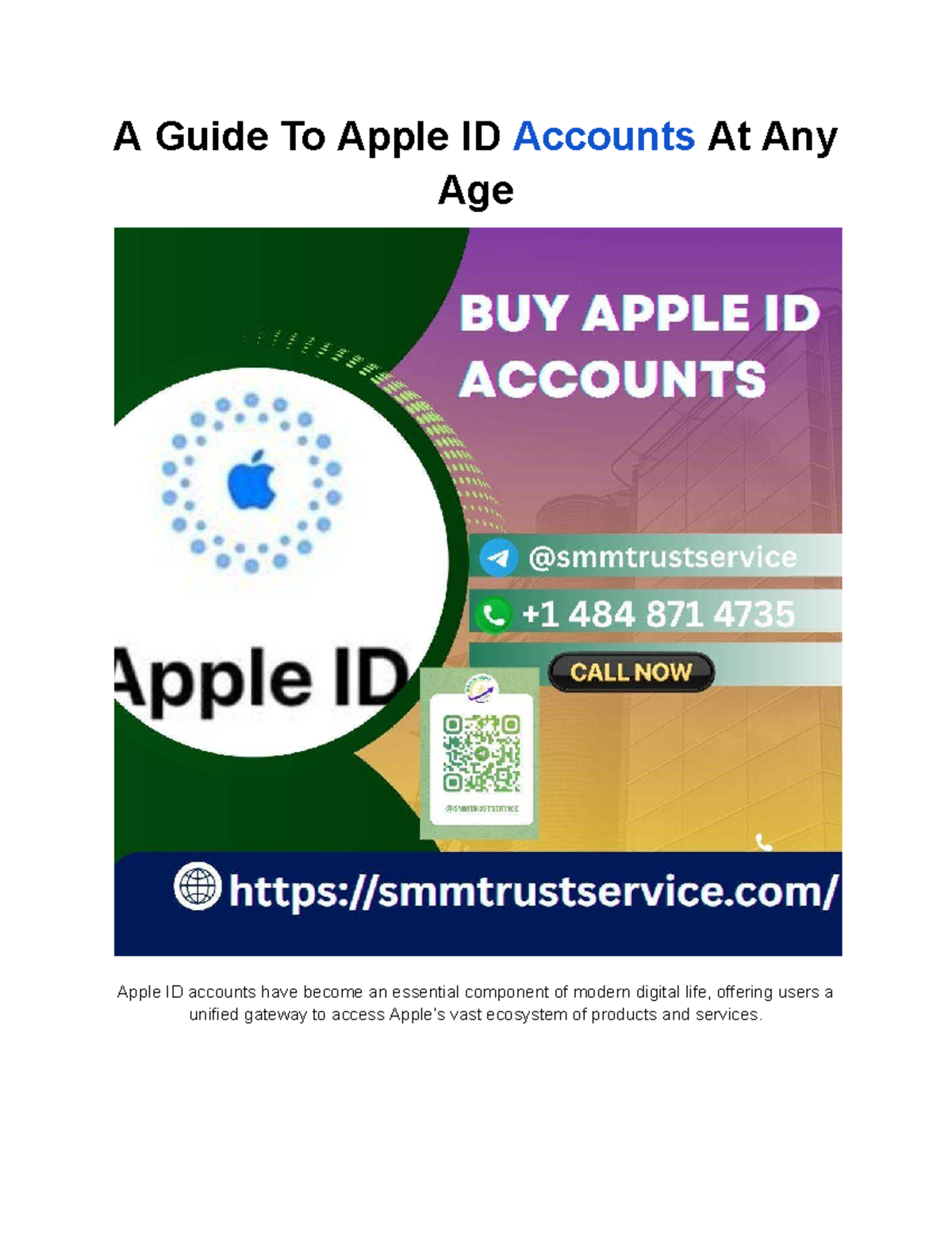 Best Apple ID Account Services to Buy Online in 2026 - Studocu