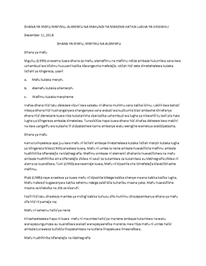 Business Studies FORM 2 - BUSINESS STUDIES FORM TWO NOTES FORMS OF ...