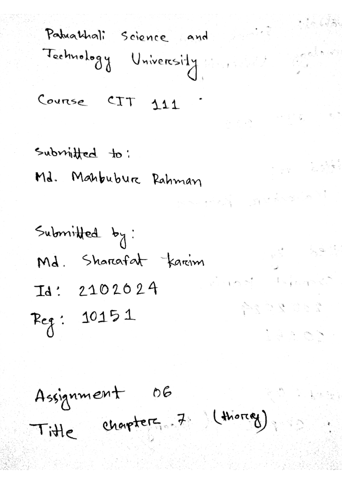 Chapter 7 - ANSI C Programming Concepts from Balaguruswamy - Studocu