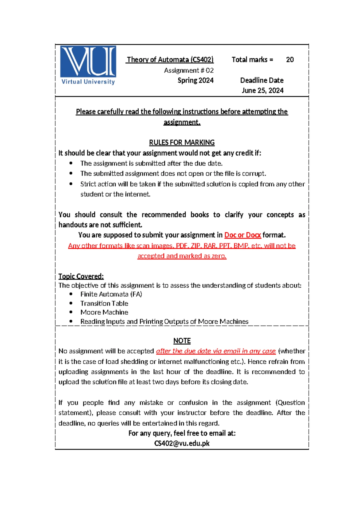 Cs402 Theory Of Automata Assignment 2 Grammar Design For Balanced