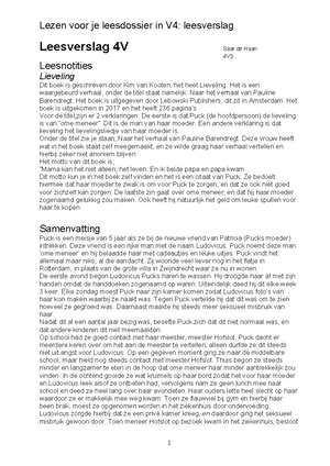 Boekverslag jij bent van mij - Leesverslag 10 Jij bent van mij- Peter ...