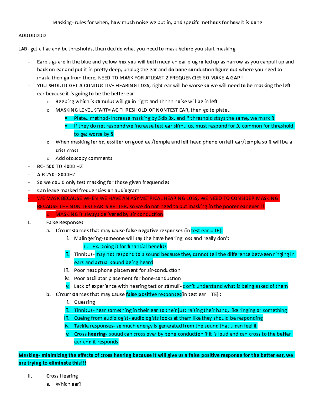 Chapter 6 - Comprehensive Guide to Masking Techniques - Studocu