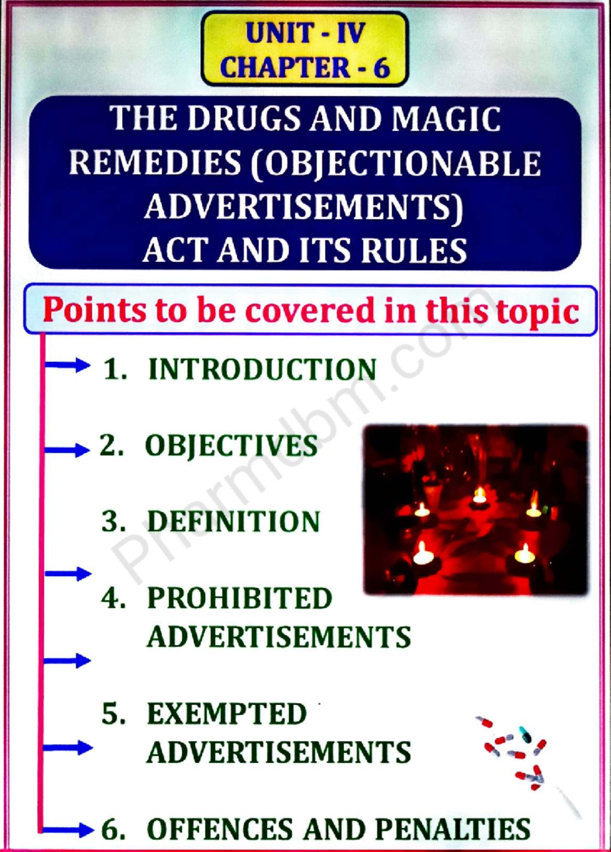 Pharmaceutical Jurisprudence: Drugs & Magic Remedies Act (Unit 4) - Studocu