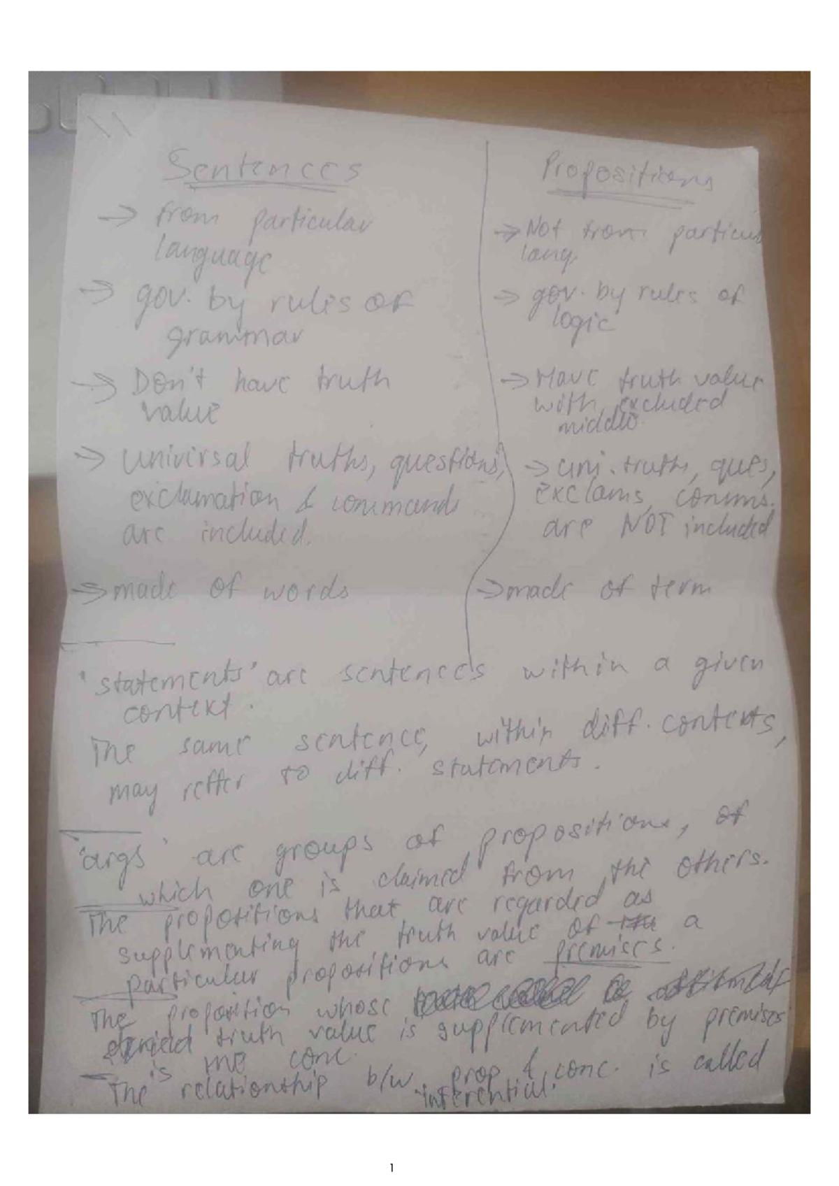 GE Philosophy Formal Logic Class Topper Notes - Studocu