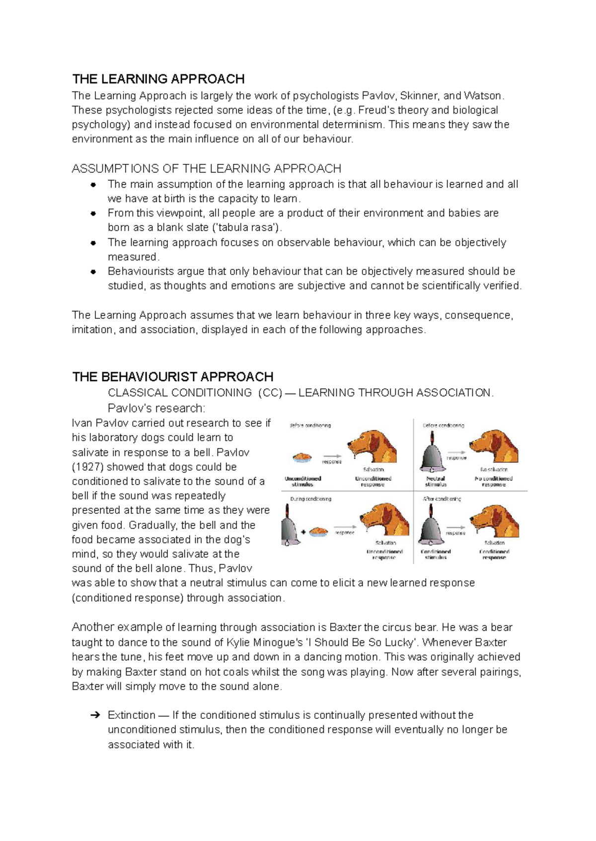 PSY101: The Learning Approach - Key Concepts and Research Insights ...