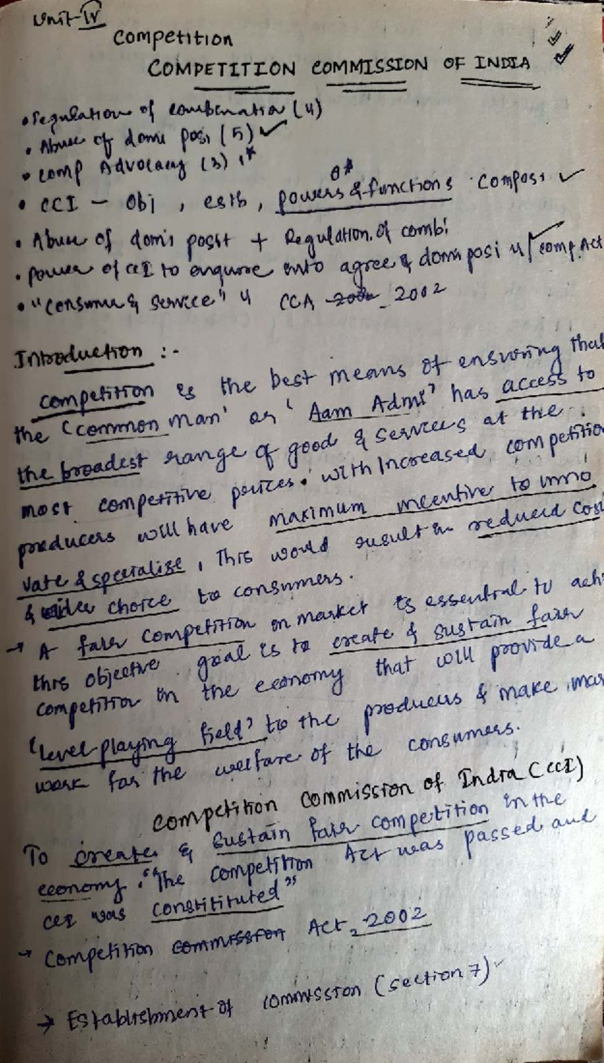 Competition Law and Regulation: Insights from the 2002 Act - Studocu