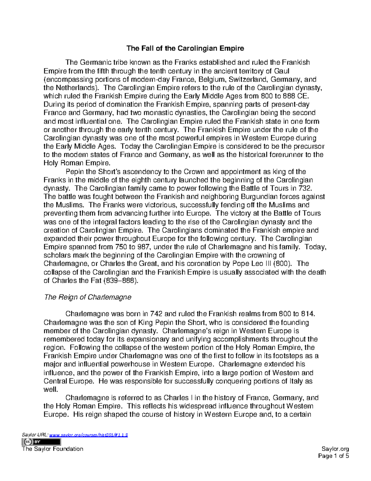 The Rise and Fall of the Carolingian Empire: Key Events and Influences ...