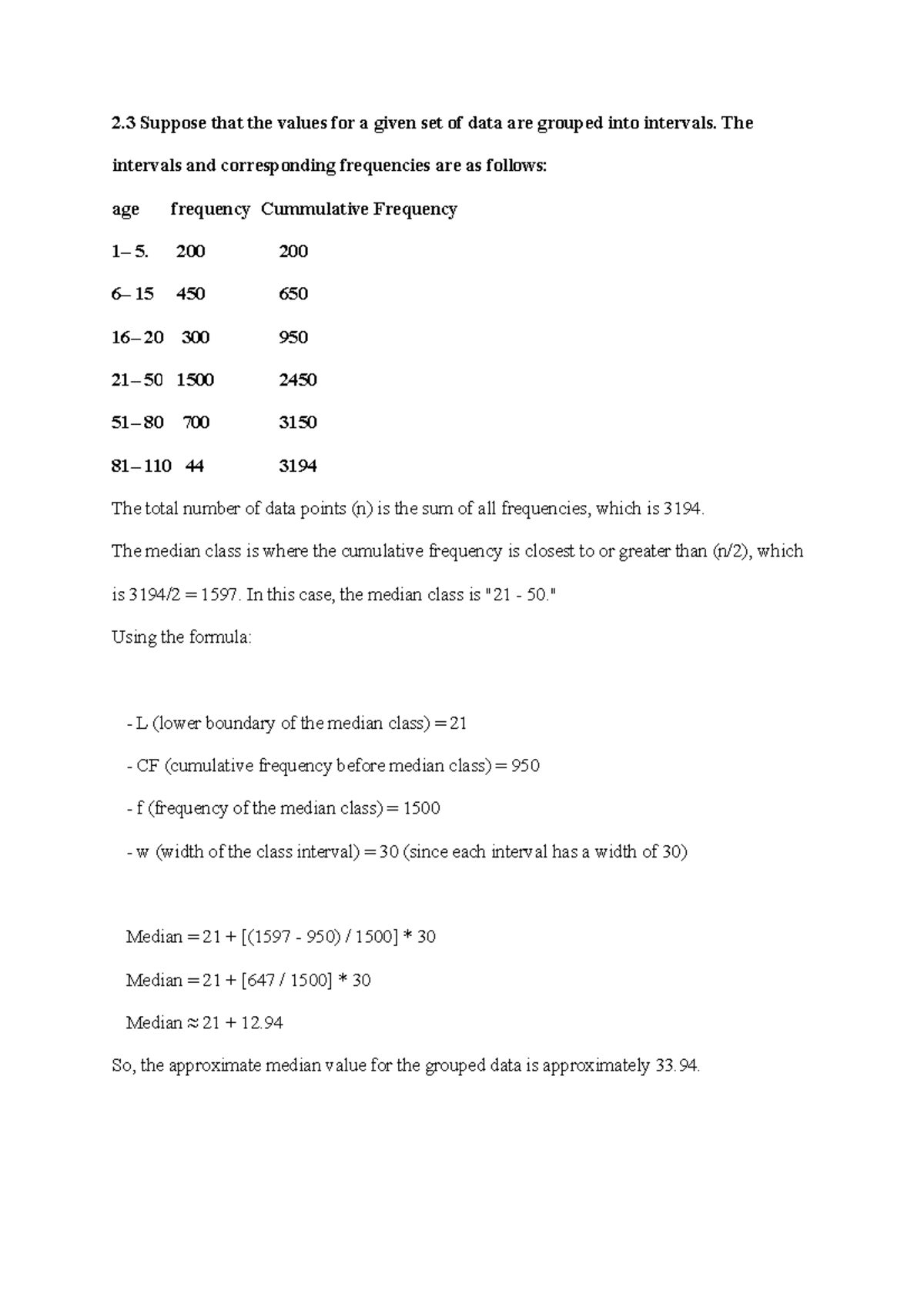 Data Mining Homework: Analysis of Age and Body Fat Data - Studocu