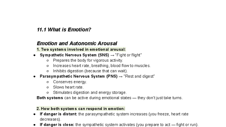 PSYC 2 - Emotion, Stress, and Decision-Making Analysis Chapter - Studocu