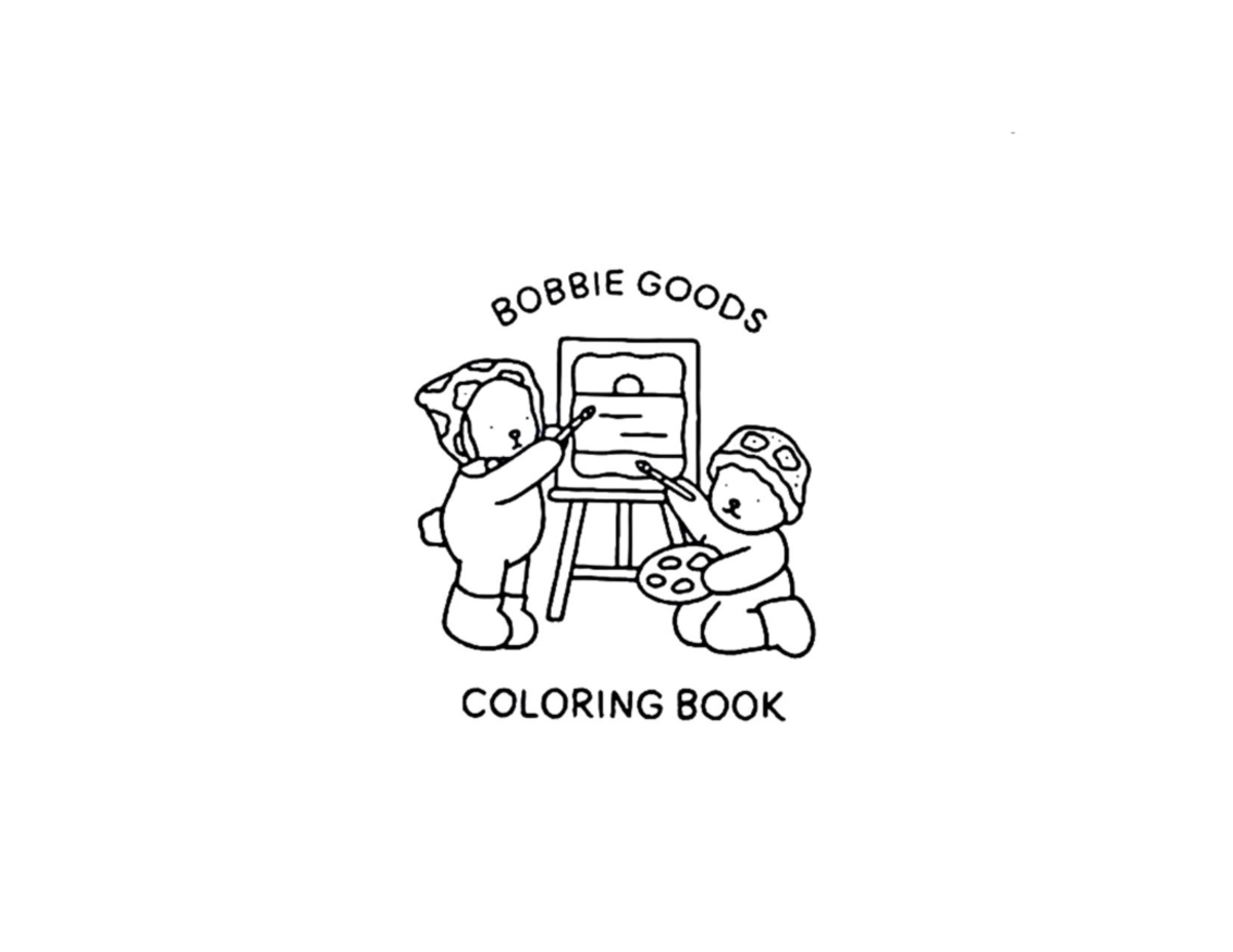 BOBBIE GOODS COLORING BOOK CHECKLIST & SCENIC PAINTING - Studocu