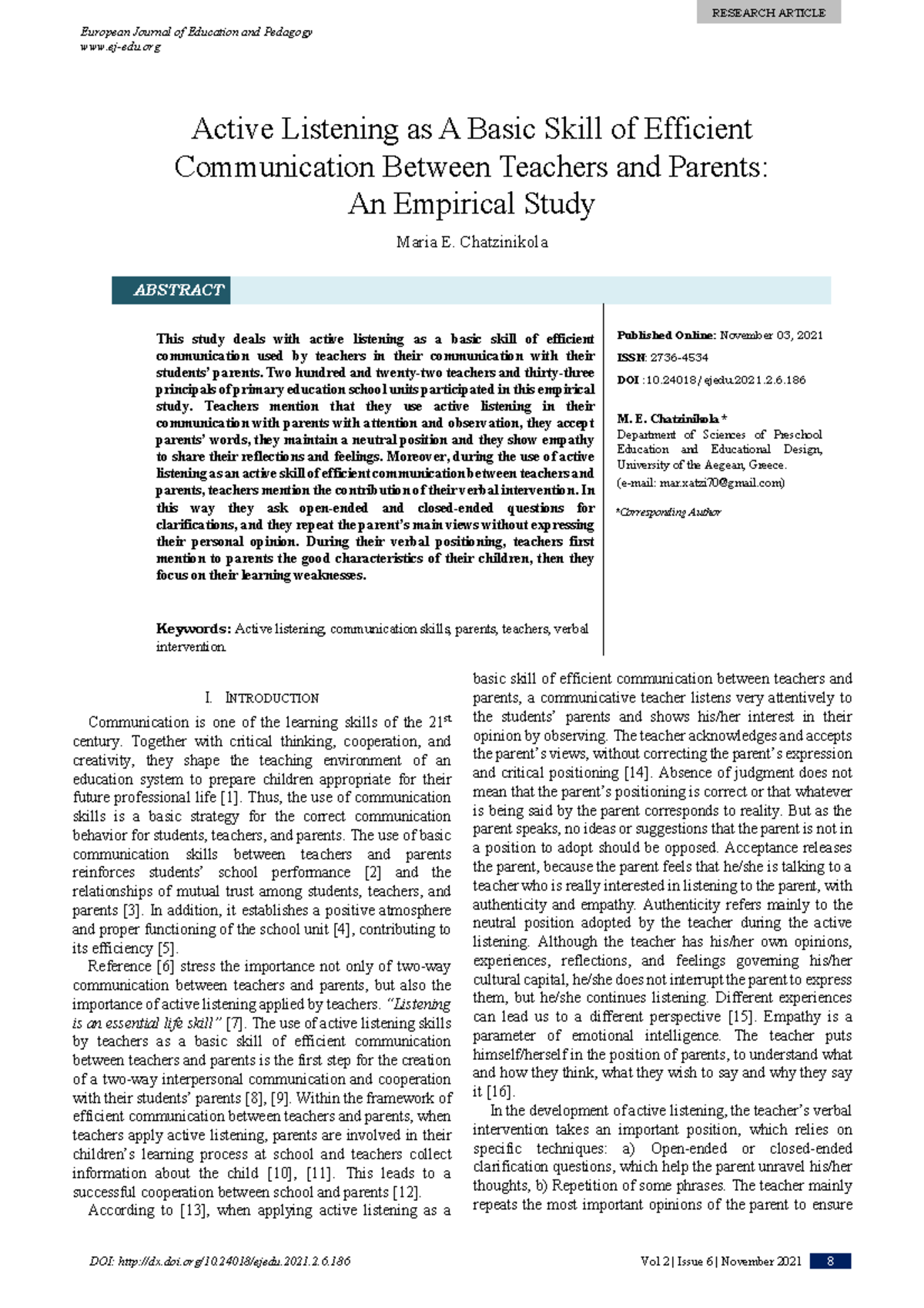 Editor in chief%2C+EJ-EDU+186 - European Journal of Education and ...