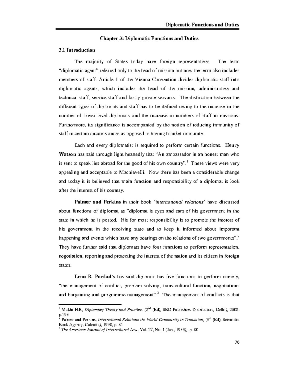 Diplomatic Functions and Roles of Agents: A Detailed Overview - Studocu