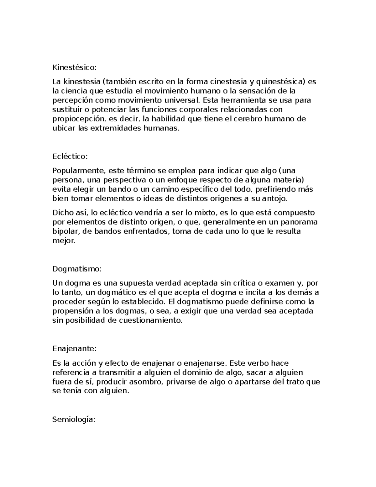 Glosario ...