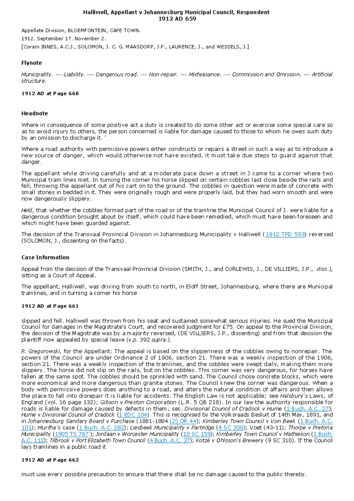 Setlogelo v Setlogelo 1914 AD 221. A case - **Setlogelo Appellant v ...