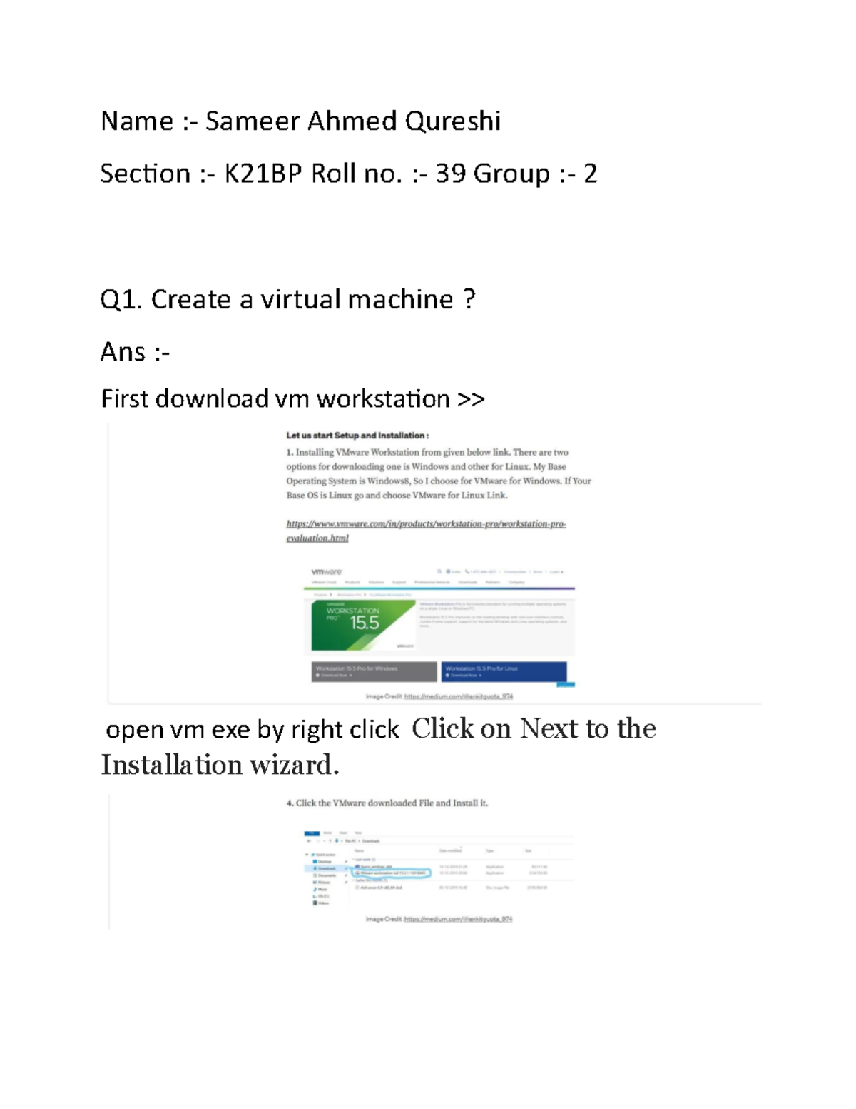 CSE423 lab evaluation s - Name :- Sameer Ahmed Qureshi Section :- K21BP Roll no. :- 39 Group ...