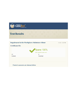 Ceufast Test Results AIDS HIV One Hour, Current Evidence Based Practice ...