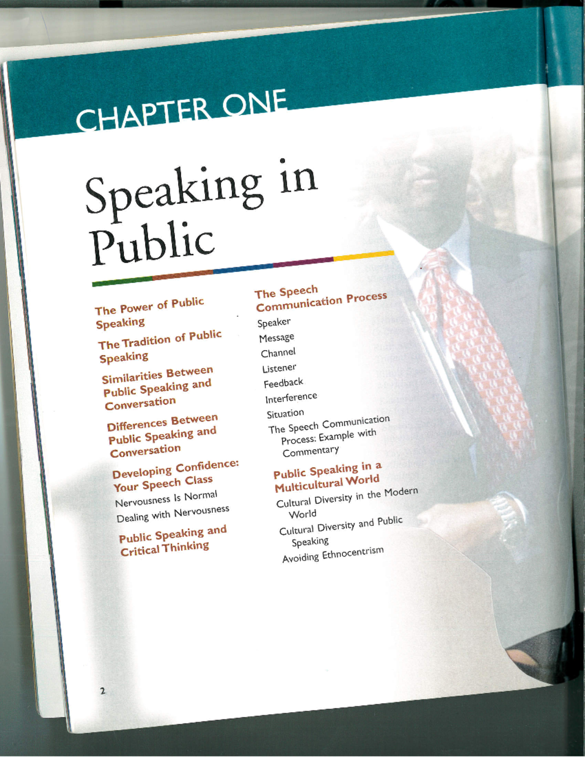 CHAPTER 1: The Power of Public Speaking in a Multicultural World - Studocu