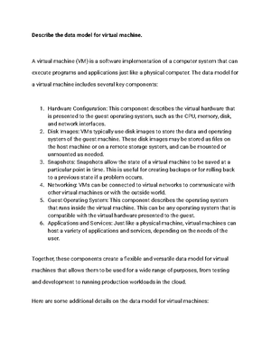 Define Virtual Machines and with neat diagrams explain VM Primitive ...