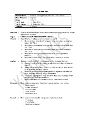 Tarian Ngajat: Warisan Budaya Tradisional Iban Sarawak - Studocu