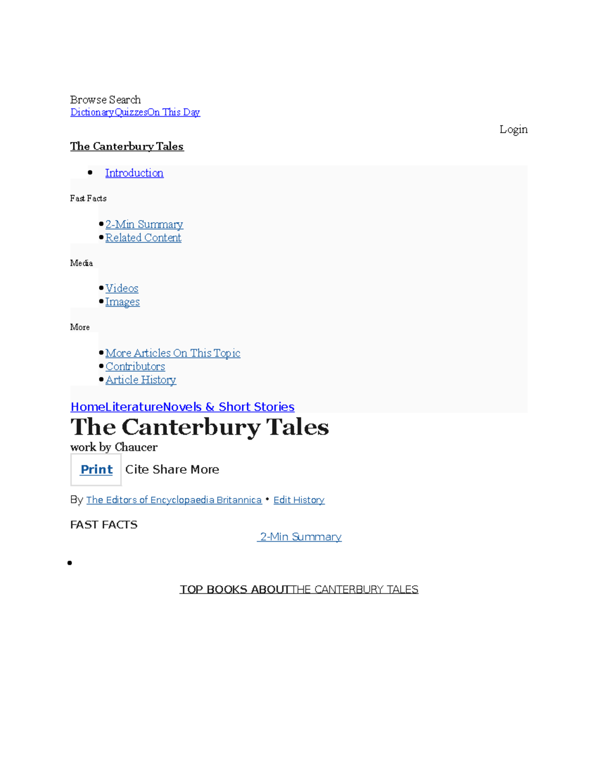 The tales of Geoffrey Chaucer the Canterbury tales - Browse Search ...