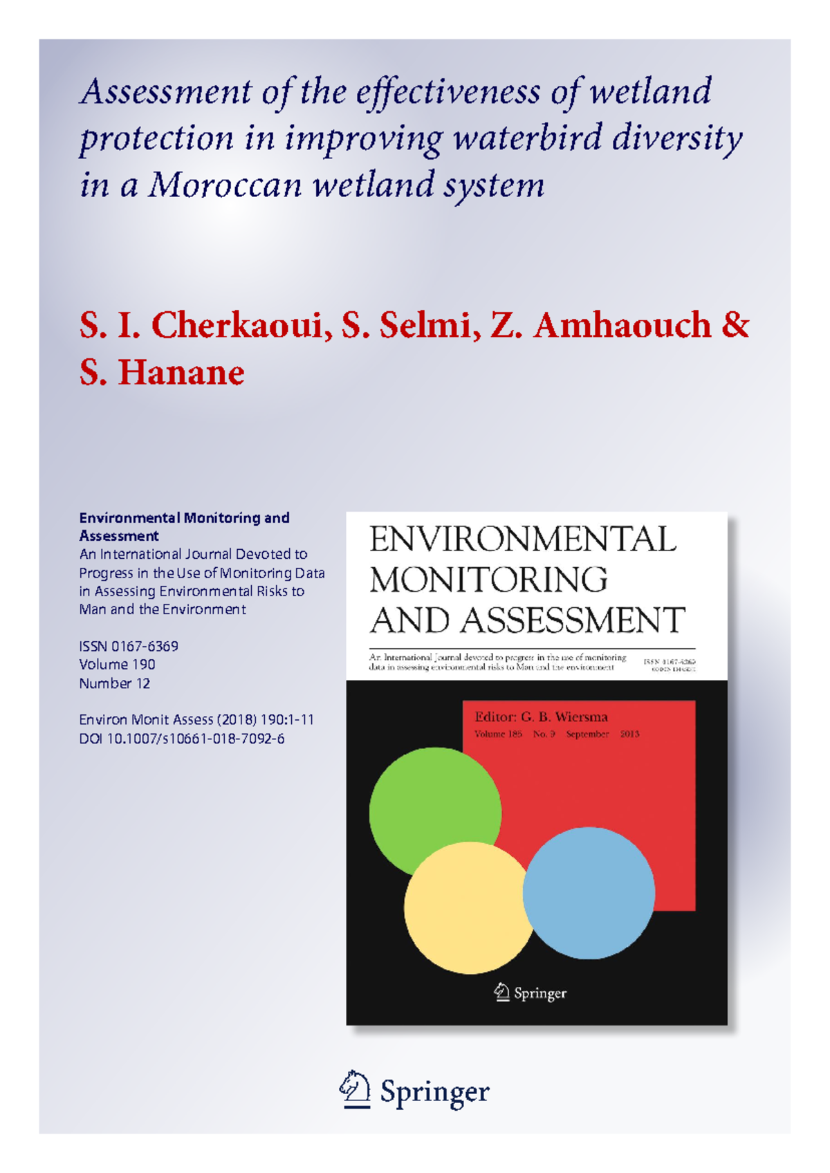 35. 2018- Protection EMAS - 1 2 3 Environmental Monitoring and ...