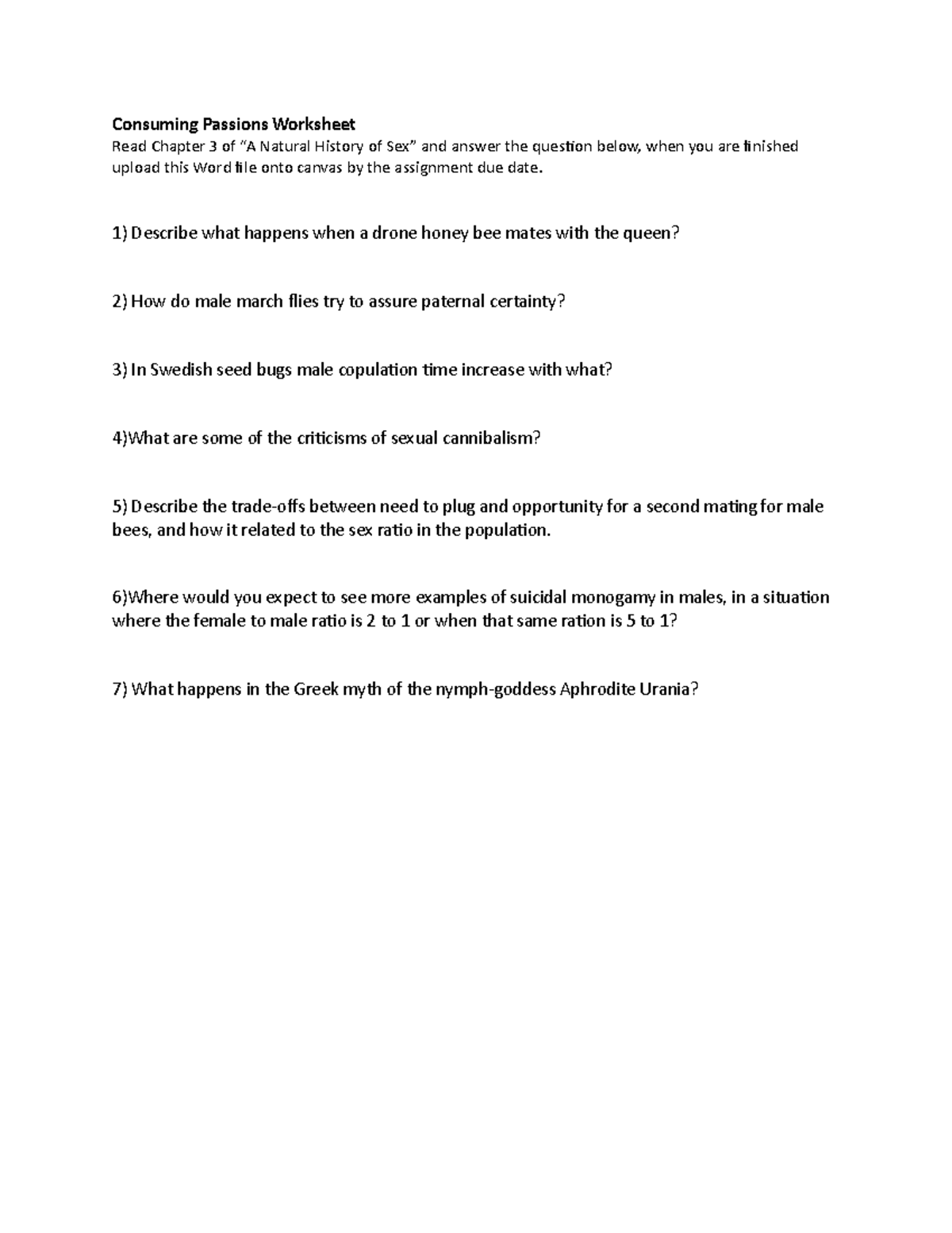 03 Consuming Passions Worksheet - Describe what happens when a drone ...
