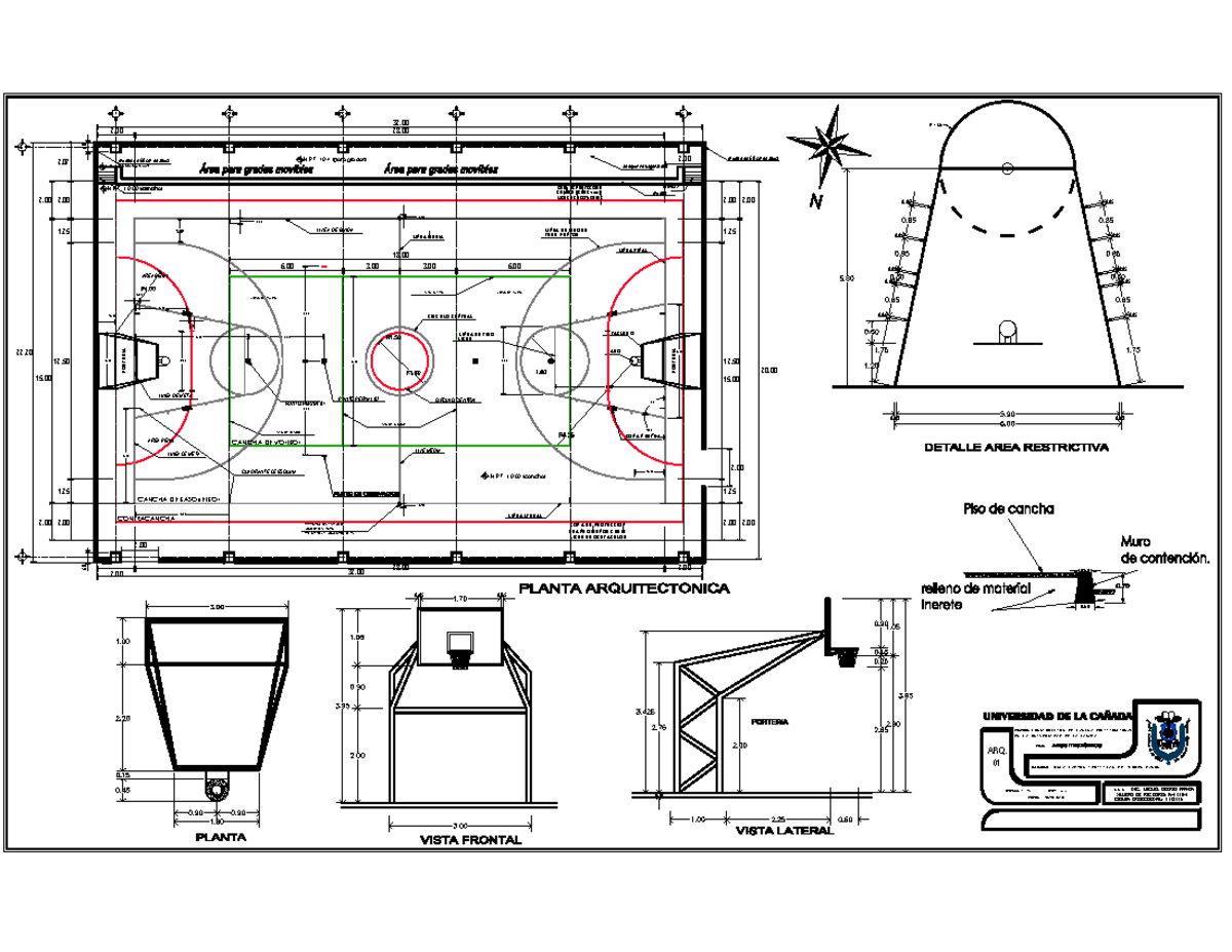 Proyecto: Construcción de Cancha Multifuncional UNCA AYA.01 - Studocu