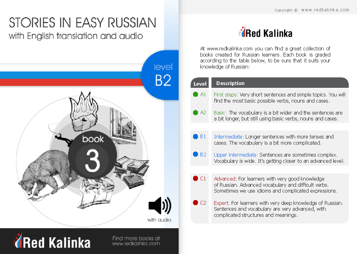 Stories in Russian - Level B2 - Book 3: Graded Content & Exercises ...