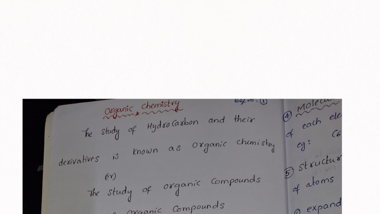 Organic Chemistry Notes: Hydrocarbons & Derivatives (OC 101) - Studocu