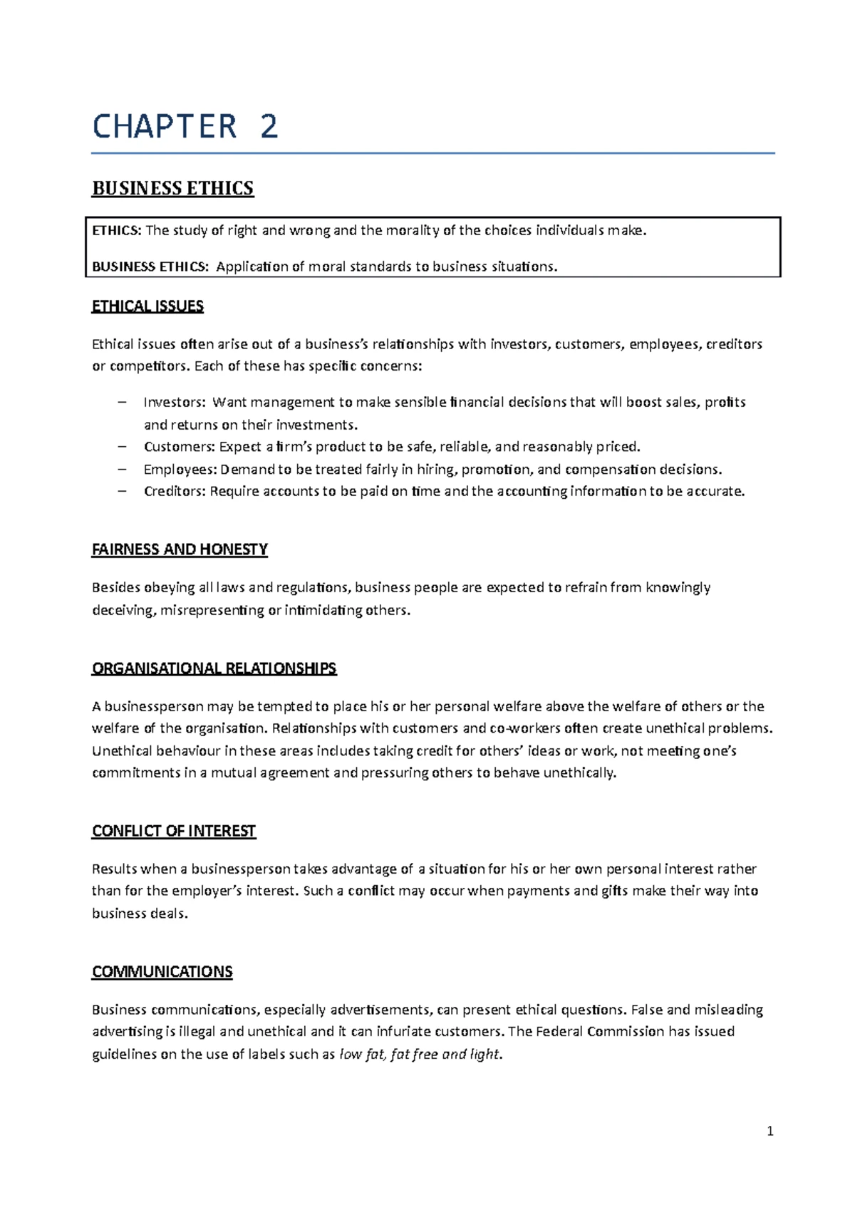 Chapter 6: Forms of Enterprise - Sole Proprietorships, Partnerships ...