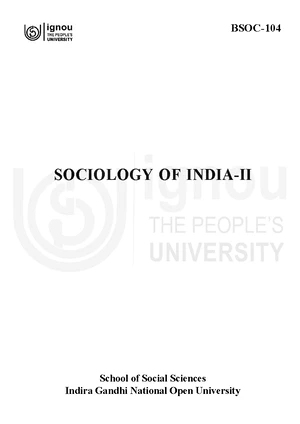 Unit8 - IGNOU Materials Sociology - Culture and Society UNIT 8 CULTURE ...